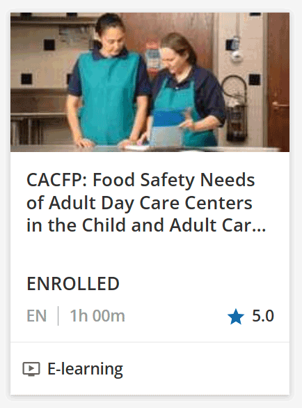 CACFP Training Courses – Right from the Start Nutrition